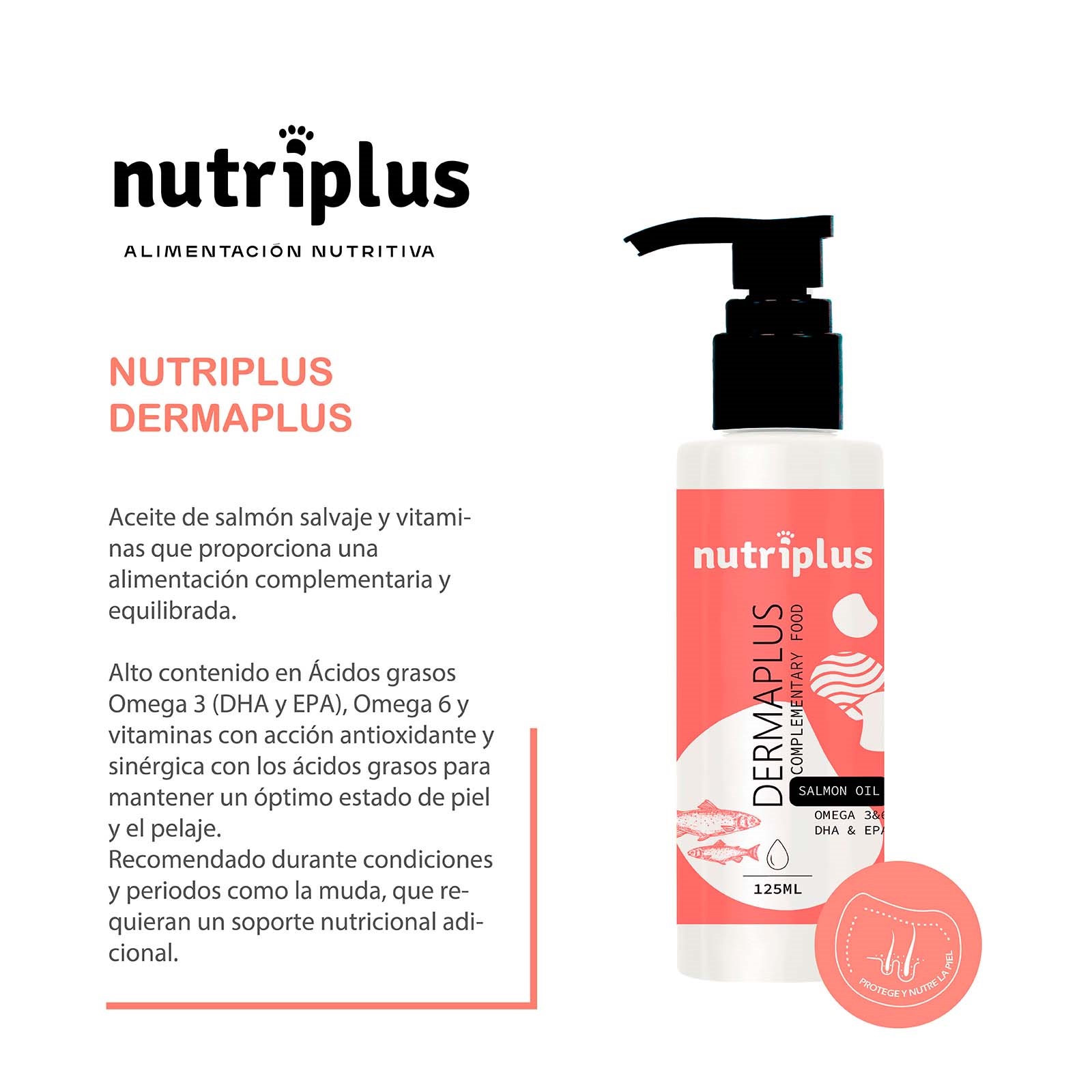Dermaplus 125ml- Nutriplus